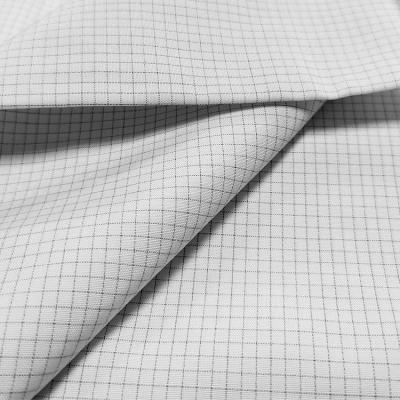 China Woven ESD Anti Static Fabric 75Dx75D Carbon Release 108GSM 58/60 Inch Cleanroom for sale
