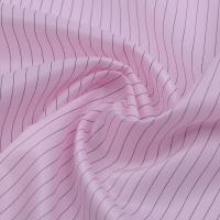 China ESD Cleanroom Antistatic Fabric 98% Polyester 5mm Grid 150cm Width 78gsm for sale