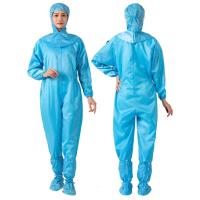 China Autoclavable Cleanroom Anti Static Garments ESD Dust Proof Clothing for sale