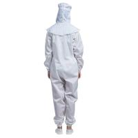 China ESD Hooded Anti Static Jumpsuit Cleanroom Coverall 106-109 Ohms Class 1000-10000 for sale