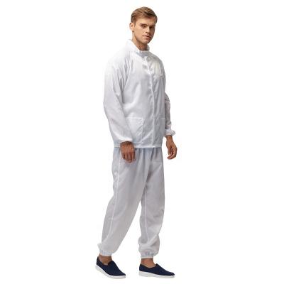 China Clearoom Workshop Hooded Anti Static Coveralls Washable PPE overalls for sale