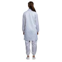 China Autoclavable Sterilizable Anti Static Coverall Long Sleeve Shirt Pants for sale