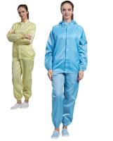 China Medical Anti Static Lab Coat Dust Resistant Unisex ESD Lab Coat for sale