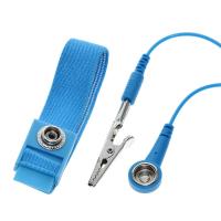 China Fairtech Elastic Anti Static ESD Wrist Strap 2.2MM PVC Wireless Anti Static Bracelet for sale