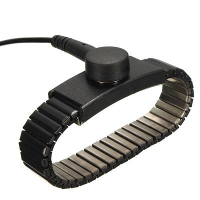 China Adjustable ESD Anti Static Electricity Bracelet Hand Ground Wireless Clip for sale
