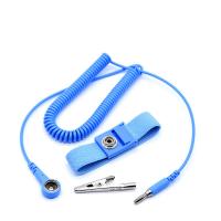 China Anti Static ESD Wrist Strap Ground Band For Mobile Computer PCB Repaired for sale