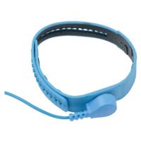 China Nylon Anti Static ESD Wrist Strap 1.8M Coil Cord 10MM Snap for Cleanroom Electronic Assembly for sale