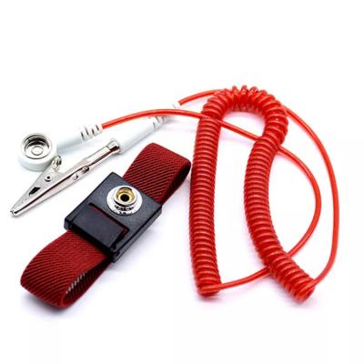 China Electronic ESD Wrist Strap Antistatic Wrist Band For Cleanroom for sale