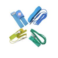 China 3meters Line Elastic ESD Wrist Band Safe PU Anti Static Strap for sale