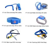 China Anti Static ESD Wrist Strap Ground Strap With Alligator Clip Wire for sale