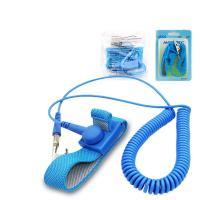 China 1.8m Anti Static ESD Wrist Strap Magic Tape PU PVC For Static Discharge for sale