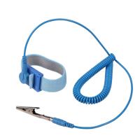 China 1.8m Adjustable Anti Static ESD Wrist Strap Guard Elastic LEKO Alligator Clip for sale