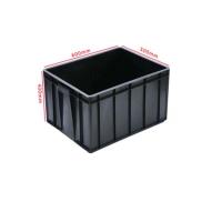 China SMT Rack Black PCB Storage ESD Safe Plastic Boxes Bins Glossy Lamination for sale