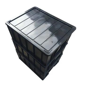 China Recycled Plastic ESD Safe Bins SMT Reel PP Component With Lid for sale