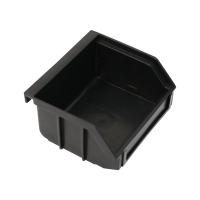 China ESD Safe Reusable Antistatic Plastic Box 350x265x125mm Conductive Storage Bin for PCB Electronic Components for sale