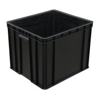 China ESD Safe Plastic Boxes SMT Rack Black PCB Packaging Boxes 2mm to 12mm Thickness for sale