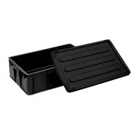 China ESD Safe Plastic Boxes SMT Rack Black PCB Packaging Boxes 2mm to 12mm Thickness for sale