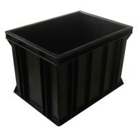 China ESD Safe Plastic Boxes SMT Rack Black PCB Packaging Boxes 2mm to 12mm Thickness for sale