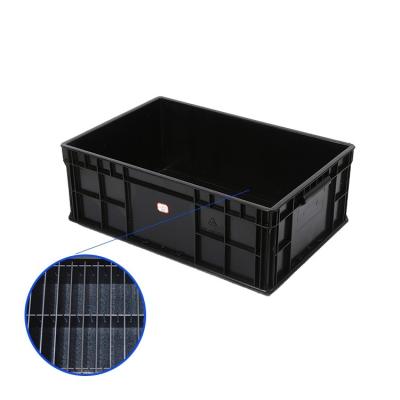 China ESD Antistatic Storage Box Cleanroom Durable Stackable 200x130x90mm PP PE for sale