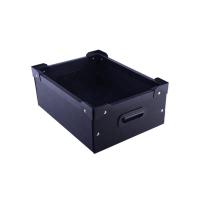 China ESD Antistatic Storage Box Cleanroom Durable Stackable 200x130x90mm PP PE for sale