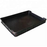 China ESD Safe SMT Rack Plastic Box Conductive PCB Component Storage Bin 300x200x150mm for sale