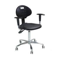 China Anti Static ESD Hospital Chair with Armrest PU Leather Dental Lab Chair 31x35x40-65cm for sale