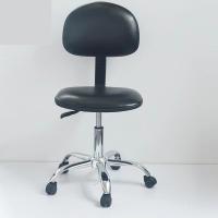China Anti Static ESD Hospital Chair with Armrest PU Leather Dental Lab Chair 31x35x40-65cm for sale