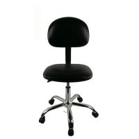 China Anti Static Cleanroom ESD Office Chair 460-620mm Height Adjustable Industrial Lab Chair for sale