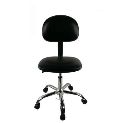 China Anti Static Cleanroom ESD Office Chair 460-620mm Height Adjustable Industrial Lab Chair for sale