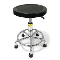 China Comfortable Breathable ESD Stool Chair Antistatic School Lab Chair for sale