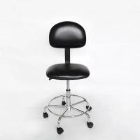 China Ergonomic PU Safe ESD Lab Chair Height Adjustable For Cleanroom for sale