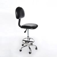 China Ergonomic PU Safe ESD Lab Chair Height Adjustable For Cleanroom for sale