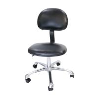 China Adjustable Saddle Polyurethane Foam Lab ESD Work Chair Backrest Swivel for sale