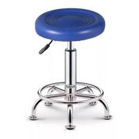 China ESD Cleanroom Lab Anti Static Chair PU Leather Swivel Stool 260mm Gas Spring 320mm Base for sale
