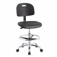 China ESD Antistatic PU Foam Office Chair Industrial Lab Chair 440-590mm Height Adjustable for sale