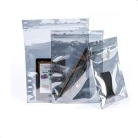China Custom Printed Static Shielding Bag Plastic Flat Open Zip Lock LDPE for sale
