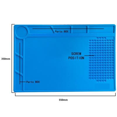 China Anti Static Repair Mat Heat Insulation Soldering Pad 650g For Working Platform for sale