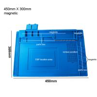 China Silicone Anti Static Repair Mat Soldering Insulation Work Station Kit for sale