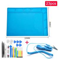 China 650g ESD Soldering Mat Heat Resistant Silicone Repair Station for Phone Computer for sale