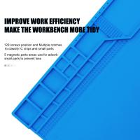 China Fairtech Phone PC ESD Anti Static Repair Mat Silicone Pad Desk Platform for sale