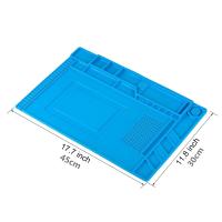 China ESD 5mm Heat Resistant Work Mat Maintenance Platform Anti Static Pad For Mobile Repair for sale