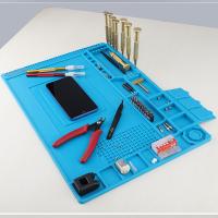China Magnetic Anti Static Repair Mat Insulation Computer Solder Rework ESD for sale