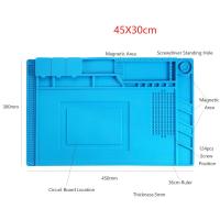 China Welding Silicone Pad ESD Anti Static Soldering Mat Heat Resistant Repair Tools for sale