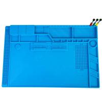 China 655g Heat Resistant Esd Mat Welding Silicone Soldering Insulation Pad for sale