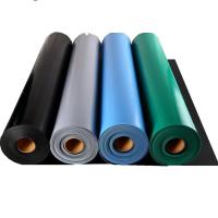 China Shiny Dull ESD Rubber Mat Antistatic Table Floor Mat For Workbench for sale