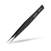 China Antistatic ESD Vetus Eye Brow Tweezers Conductive Lash Tweezers 10e6-10e11 Ohm for sale