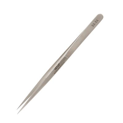 China Vetus ESD-14 Anti-Static Precision Tweezers Stainless Steel Straight Fine Point 10e3-10e8 Ohm for sale