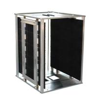 China ESD SMT PCB Magazine Rack 355x320x563mm Screw Adjustable Anti Static PCB Holder for sale