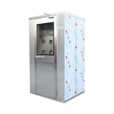 China GMP Standard SUS201 Stainless Steel Clean Room Air Shower Booth 1400mm Width for sale