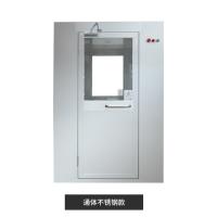 China GMP Standard SUS201 Stainless Steel Clean Room Air Shower Booth 1400mm Width for sale